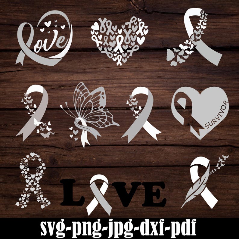 Lung Cancer Bundle SVG, Feather Lung Cancer Svg,heart Lung Cancer ...