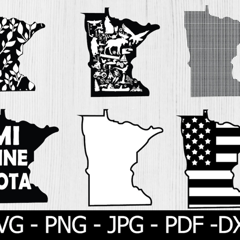 Minnesota Svg - Etsy