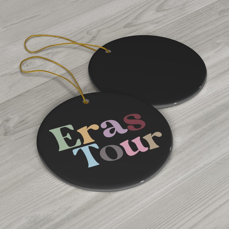 Taylor Swift Ceramic Ornament | Eras Tour | Retro | Christmas Gift ...