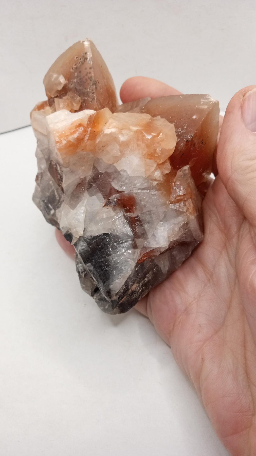 Calcite W/ Quartz ~ Super Smooth - Large Over 1 LB ~ - Etsy