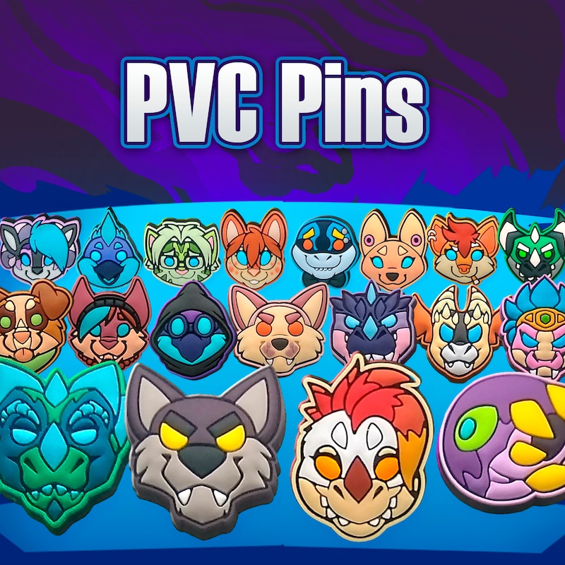 Furry Pins - Etsy