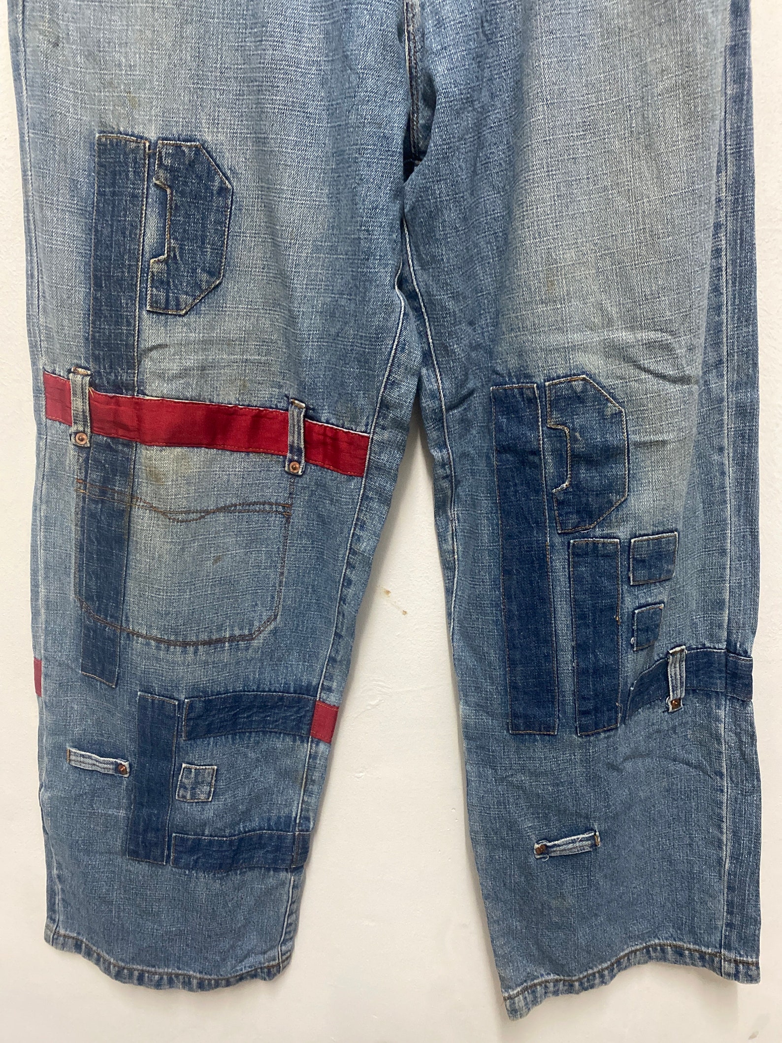 Pepe Jeans Baggy Blue W36 JNCO Rappers Denim Hip Hop Rap 90s - Etsy