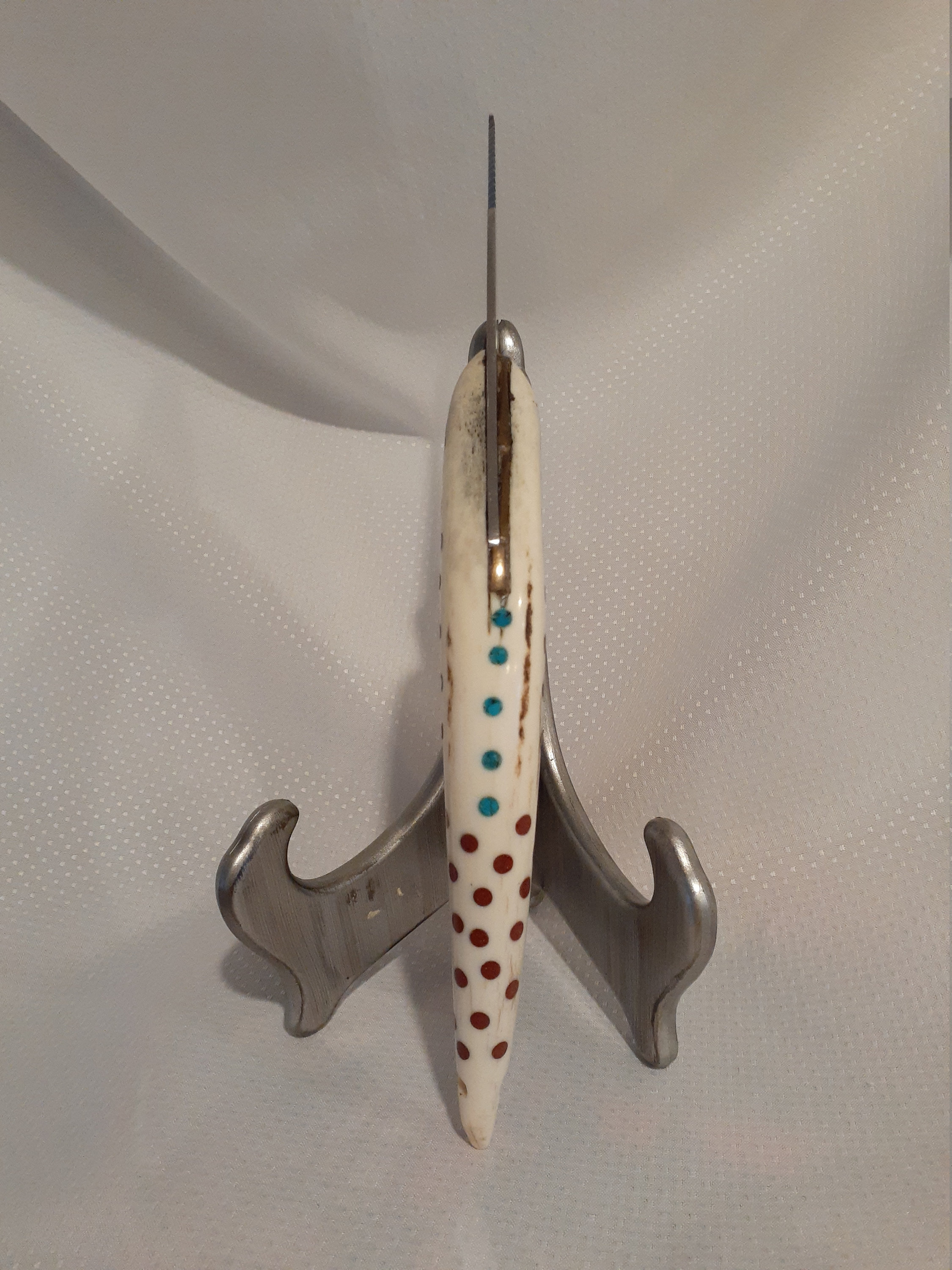 Curved Bone Handle Knife - Etsy
