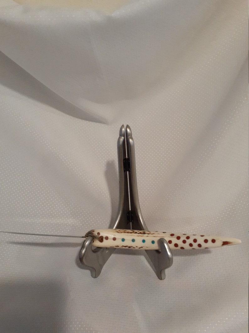 Curved Bone Handle Knife - Etsy