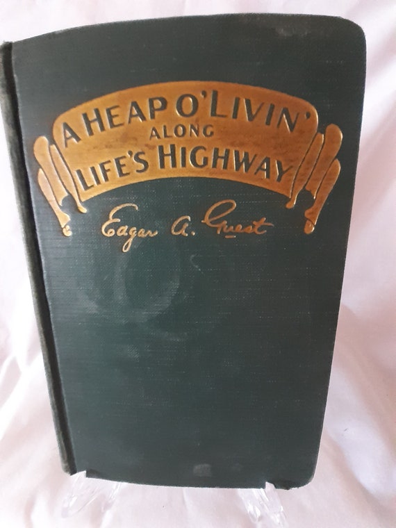 Edward A. Guest A Heap of Living Along Lifes Highway Book. - Etsy