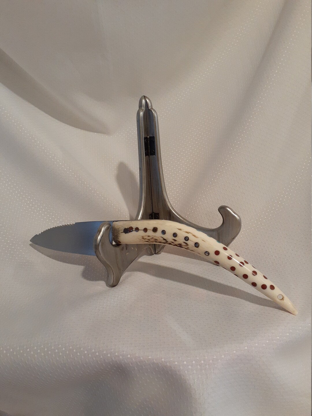 Curved Bone Handle Knife - Etsy
