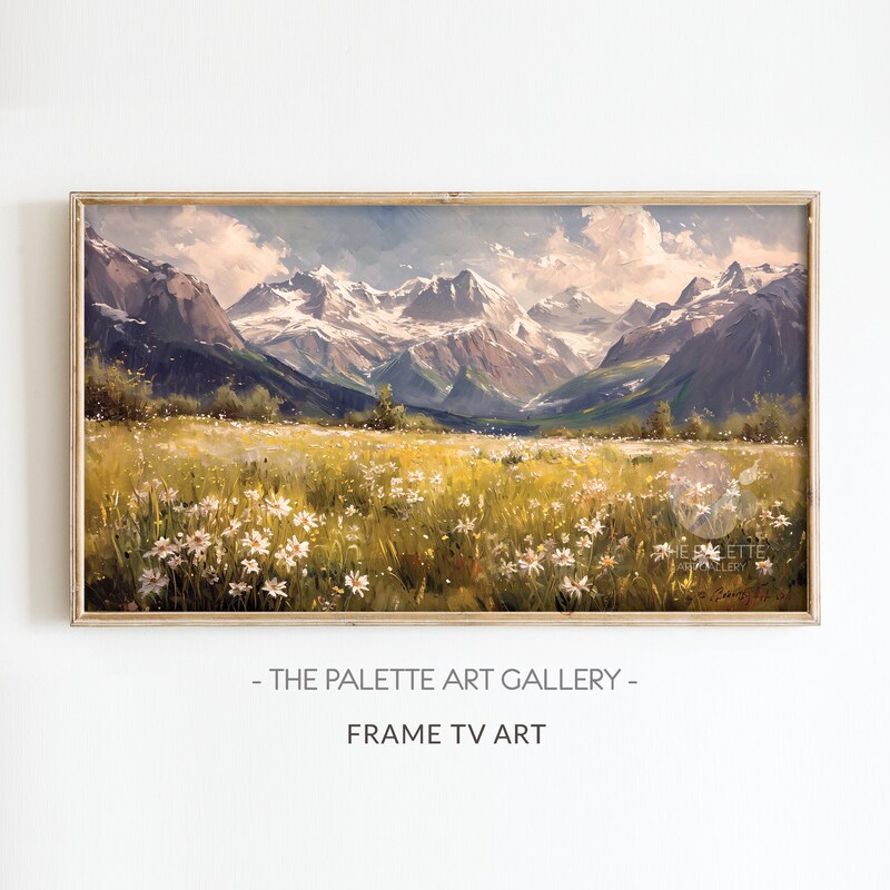 Alpine Painting - Etsy