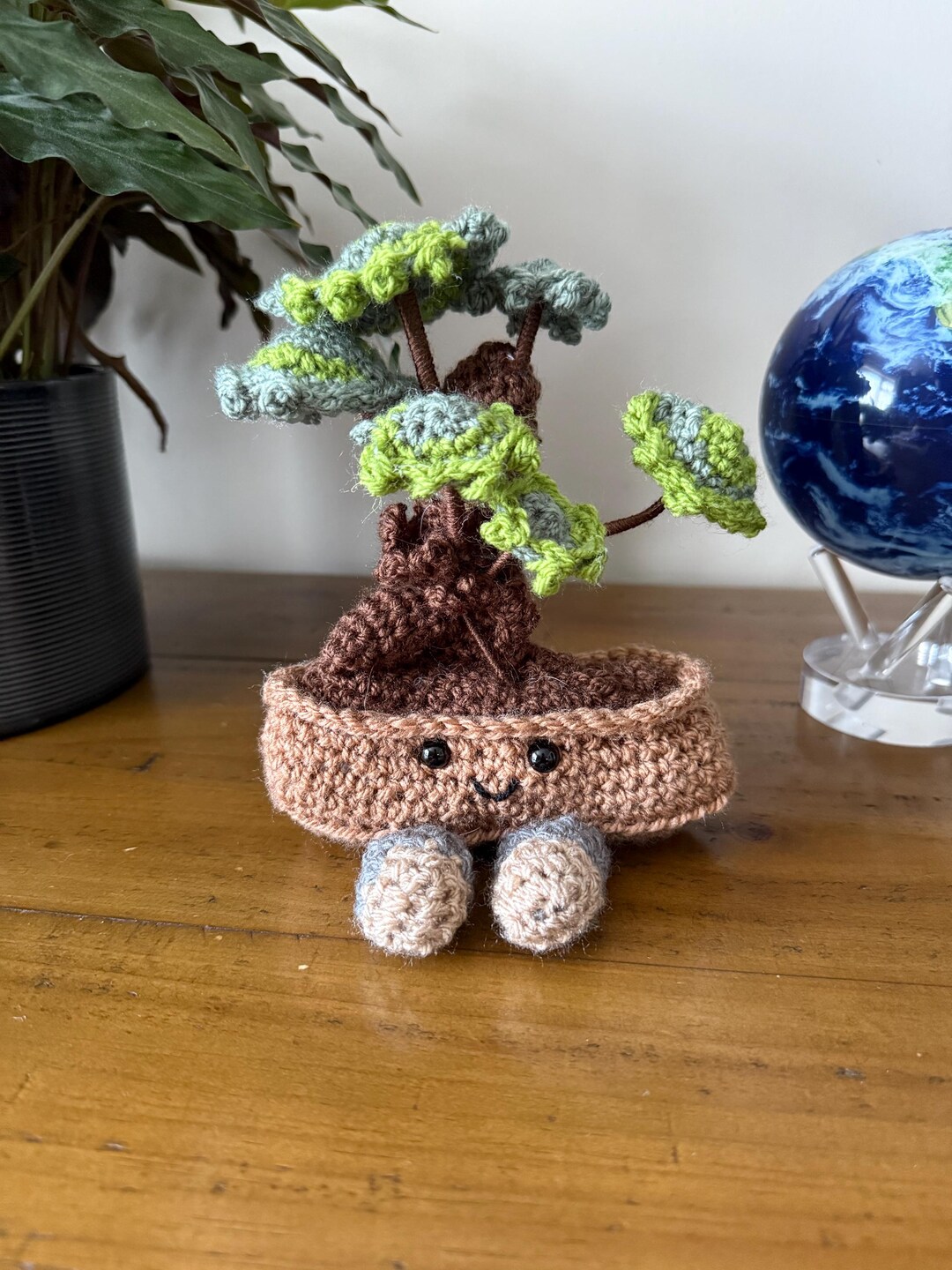 Crochet Bonsai/ Plant Buddy/ Plants/ Houseplant/ Bonsai/plant Gift ...