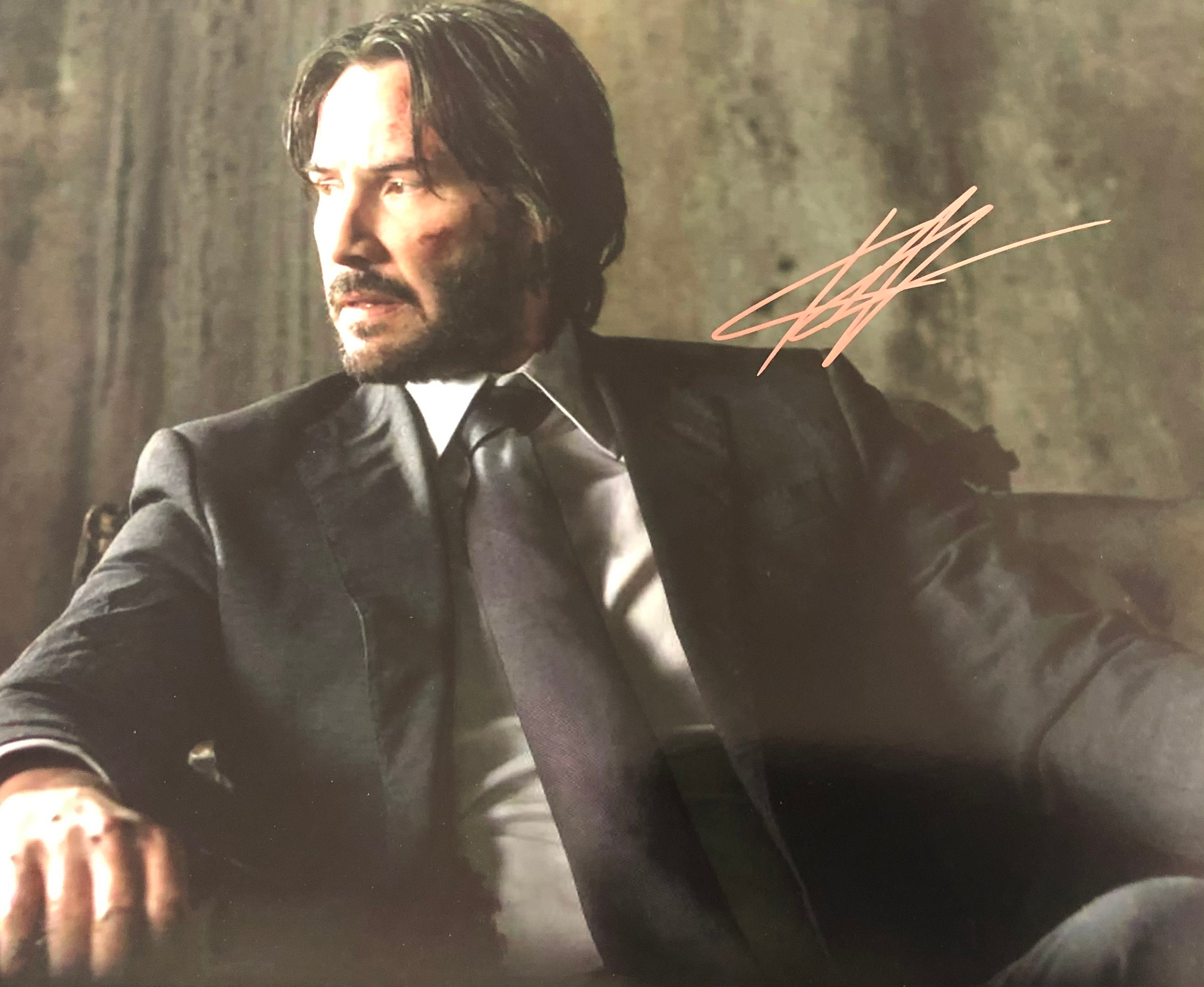 Keanu Reeves Signed 8x10 Photo John Wick - Etsy