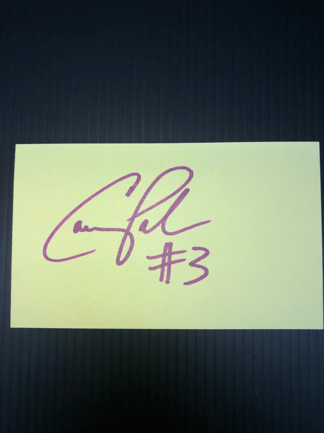 CANDACE PARKER Authentic Hand Signed Autograph Index Card With COA - Etsy