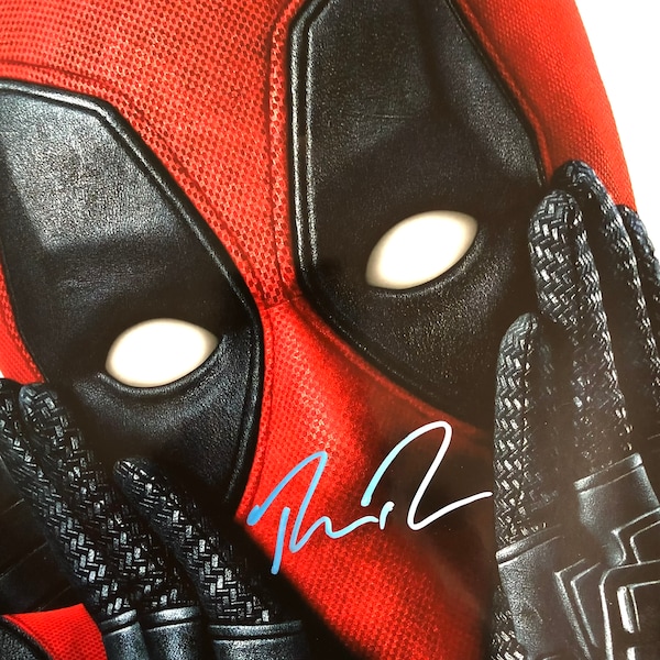Deadpool Signed - Etsy