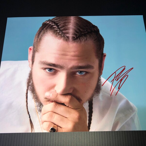 Post Malone Signed - Etsy
