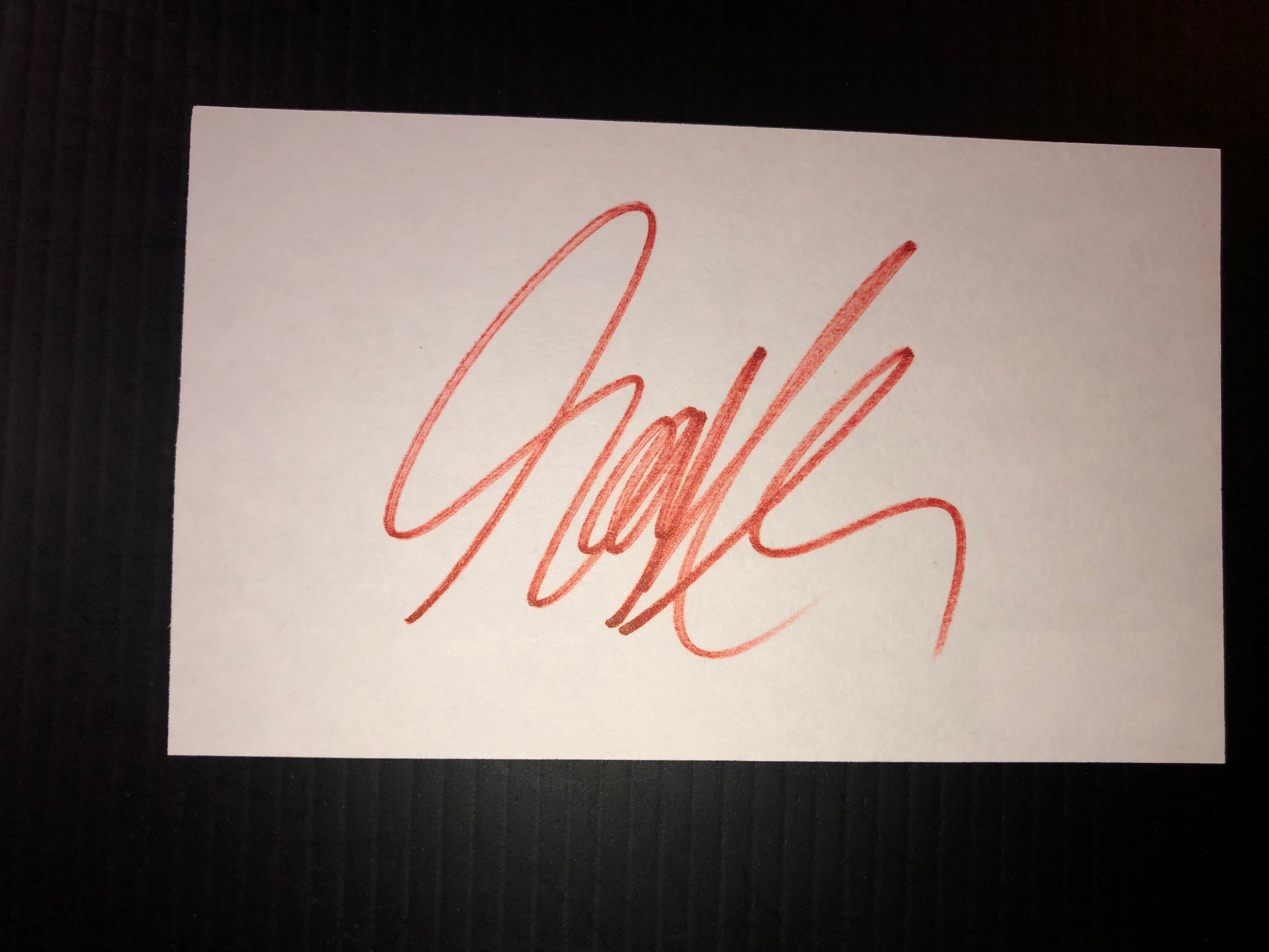 EDDIE MURPHY Authentic Hand Signed Autograph Index Card With COA - Etsy