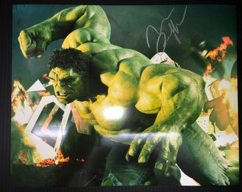 Hulk Autograph Photo - Etsy