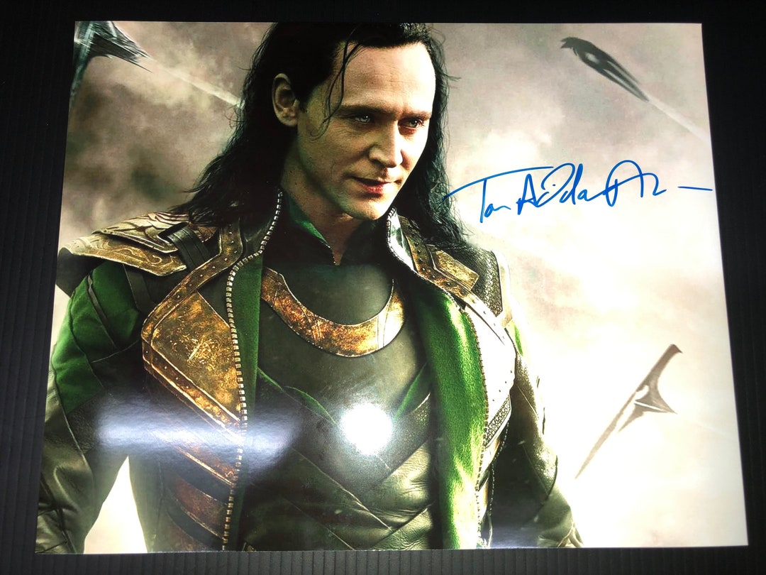 MARVEL LOKI Authentic Hand Signed Autograph 8x10 Photo With COA - Etsy