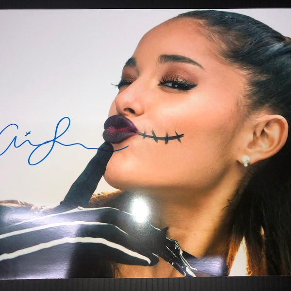 Ariana Grande Autograph - Etsy