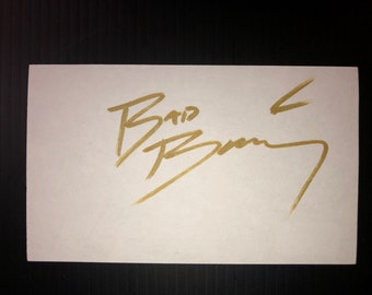 Bad Bunny Autograph - Etsy Singapore