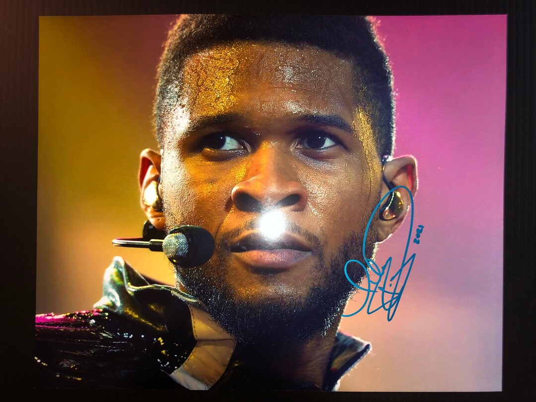 USHER RAYMOND Authentic Hand Signed Autograph 8x10 Photo With - Etsy