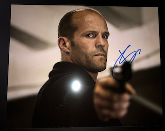 Jason Statham Autograph Signed Photo Signature With COA - Etsy