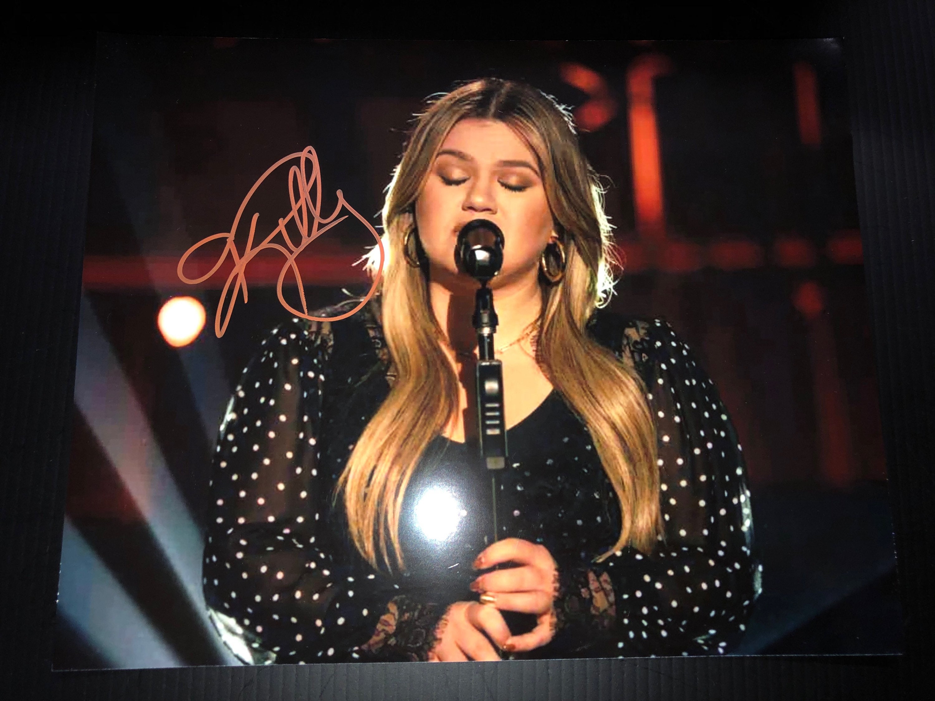 KELLY CLARKSON Hand Signed Autograph 8x10 Photo With COA - Etsy