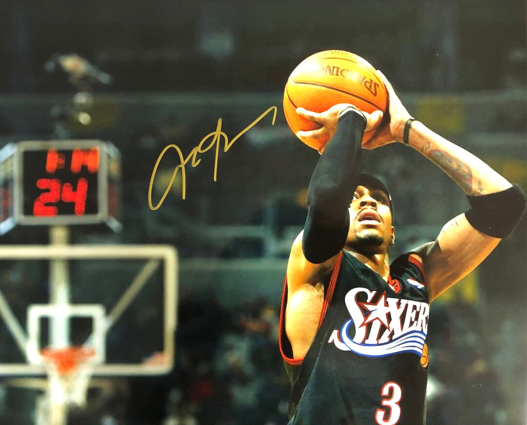Allen Iverson Signed 8x10 Photo - Etsy