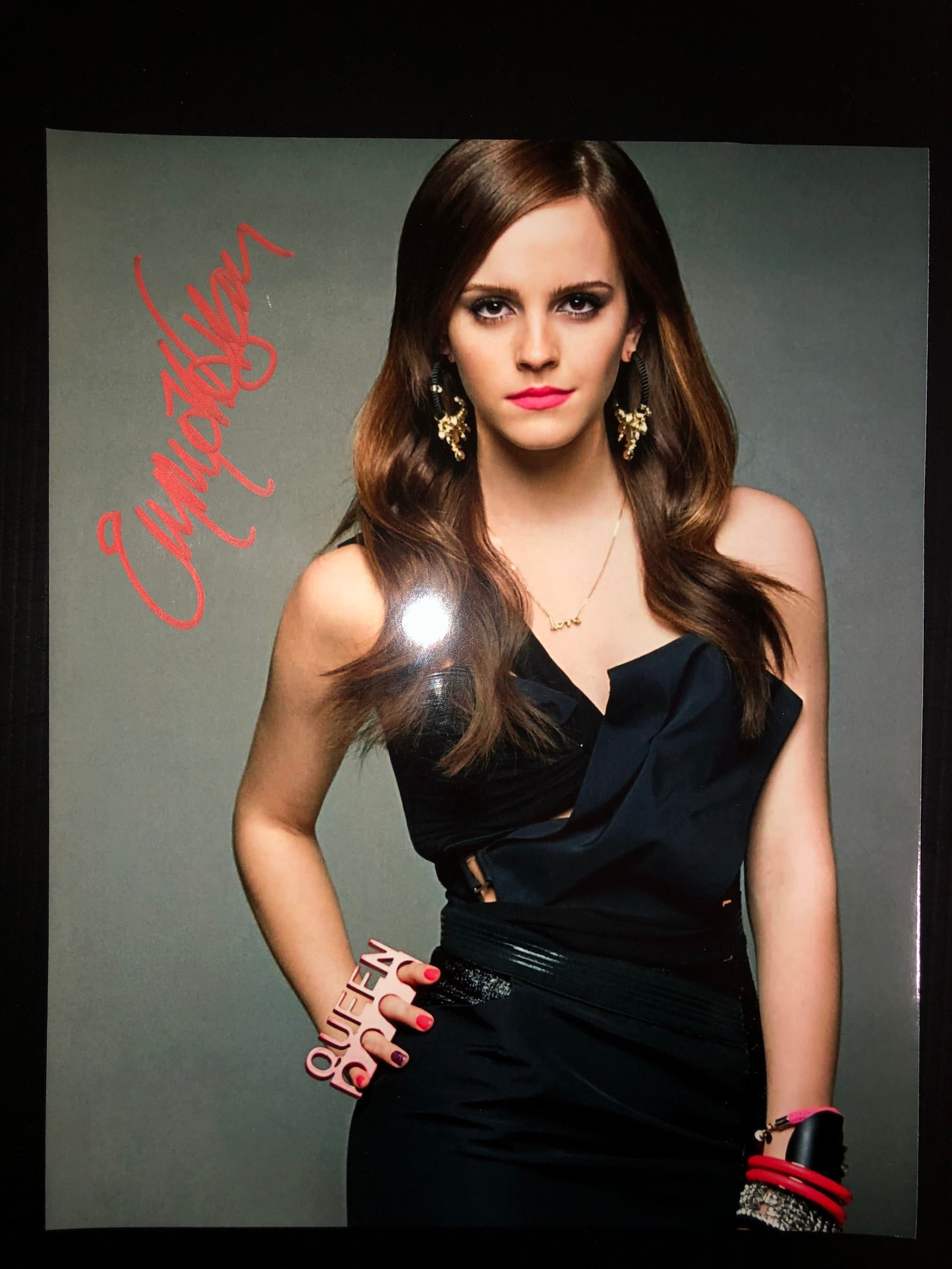 EMMA WATSON Hand Signed Autograph 8x10 Photo With COA - Etsy