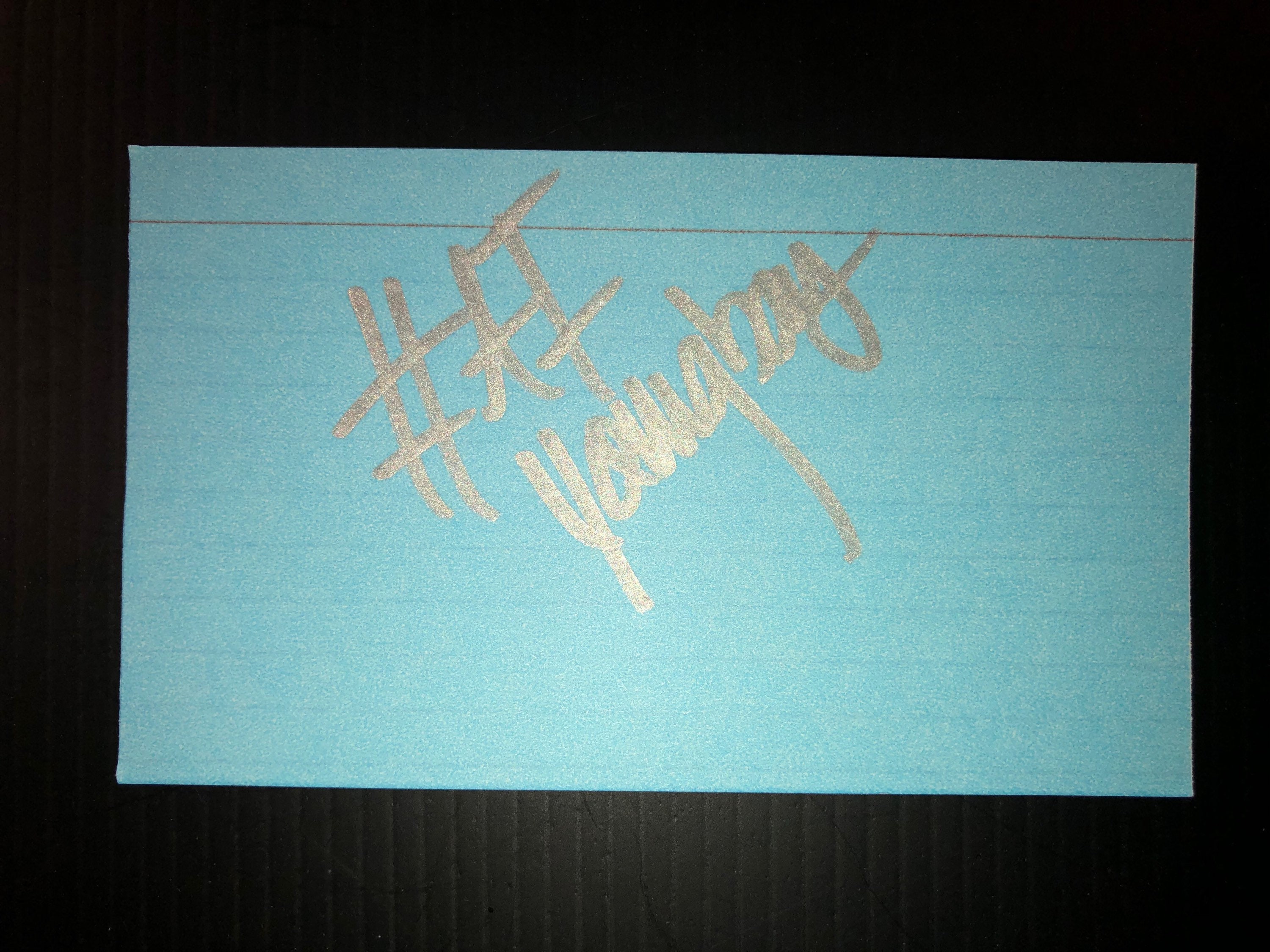 NBA YOUNGBOY Authentic Hand Signed Autograph Index Card With - Etsy