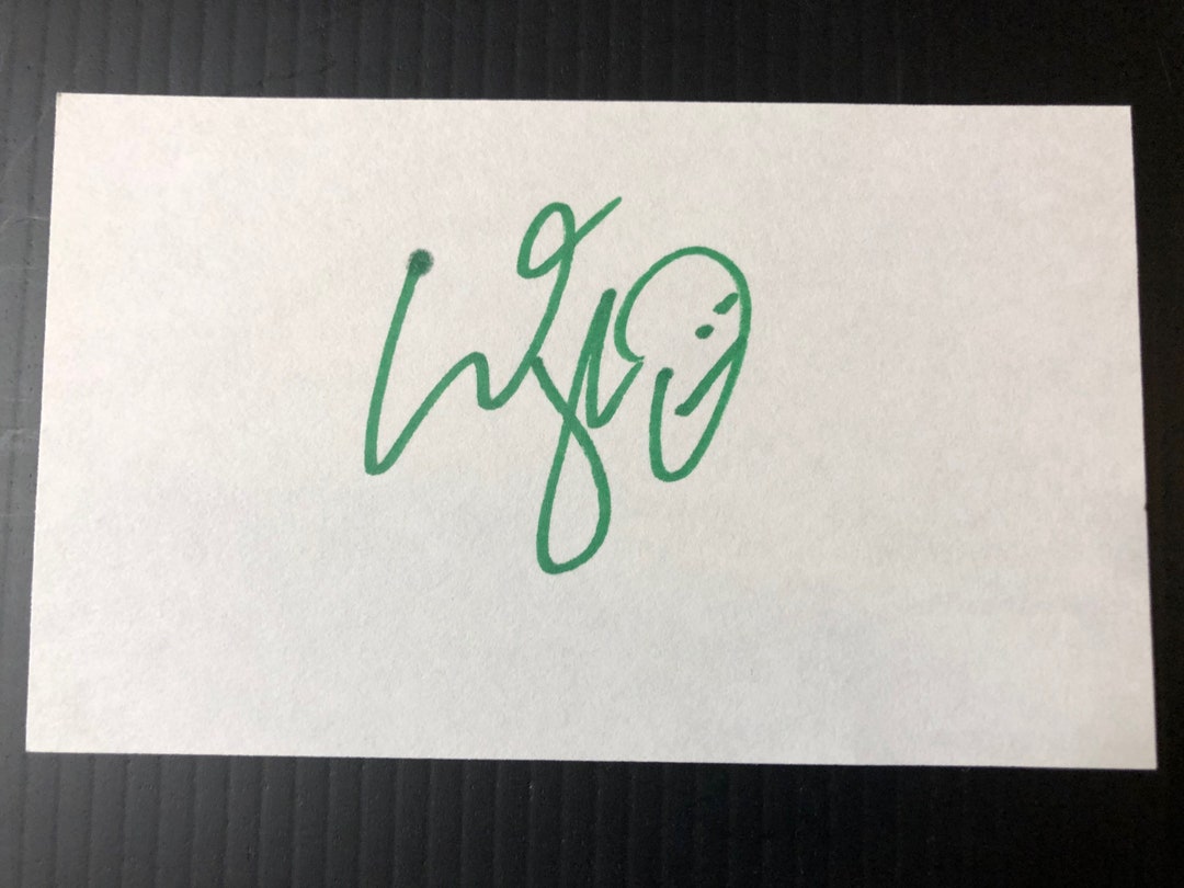 ADAM SANDLER Hand Signed Autograph Index Card With COA - Etsy