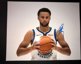 Steph Curry Signed - Etsy