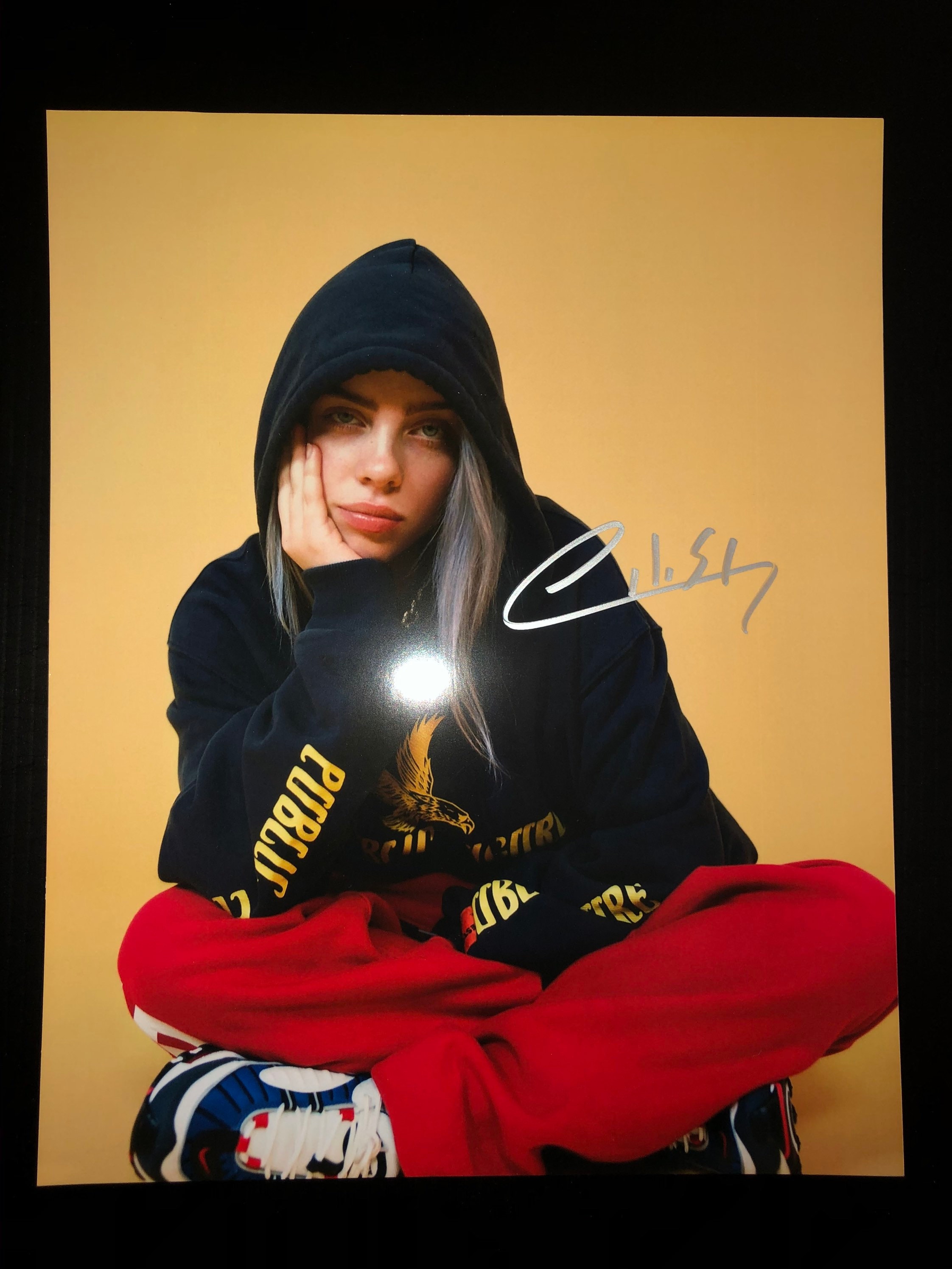 BILLIE EILISH Hand Signed Autograph 8x10 Photo With COA - Etsy