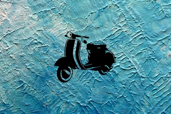 Scooter Vinyl Decal QTY 2 | Etsy