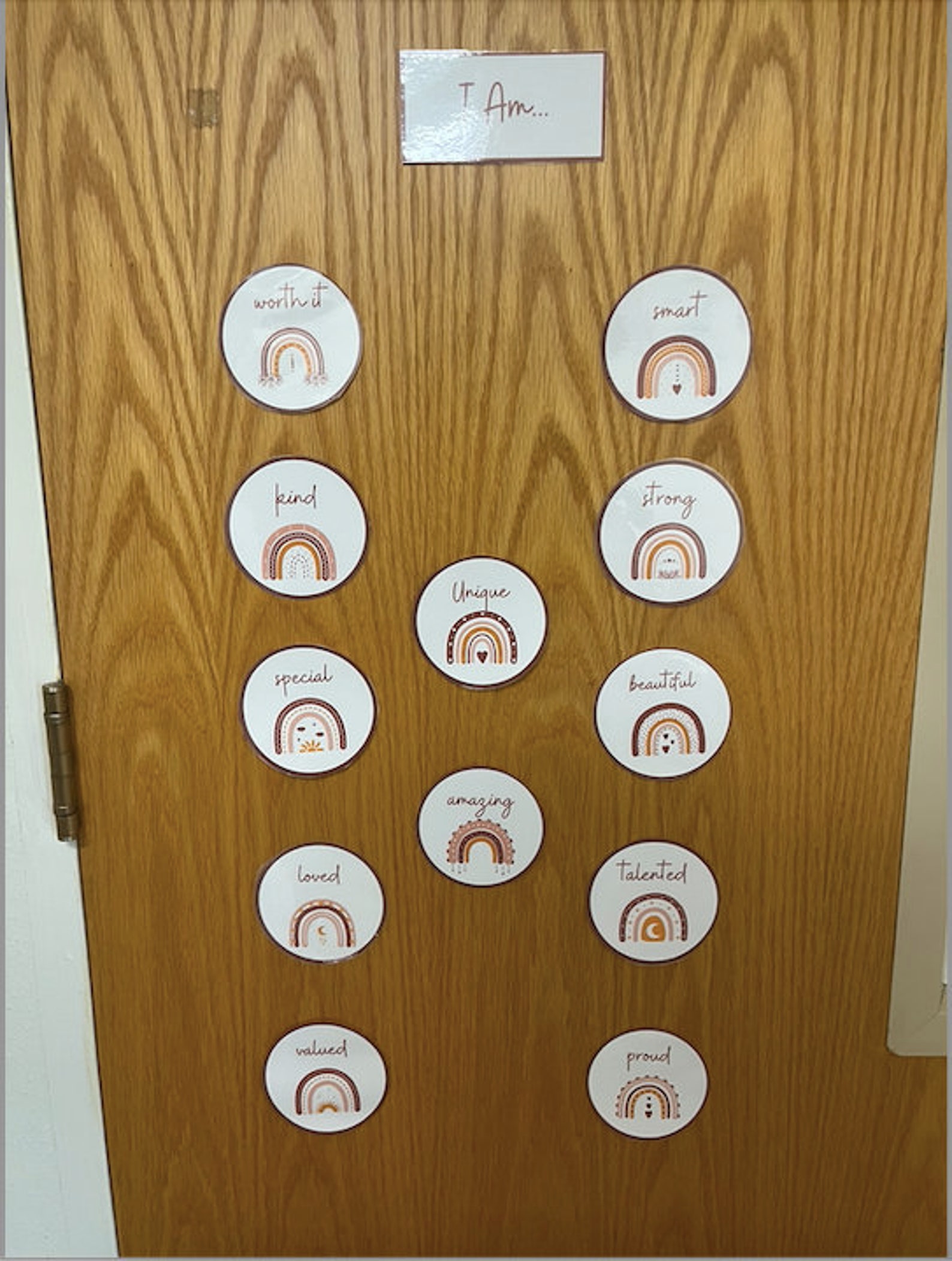 Boho Rainbow Positive Affirmation Classroom Decor - Download and ...