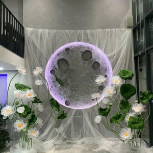 Giant Paper Flower Backdrop: Handmade Wedding & Event Decor - Etsy