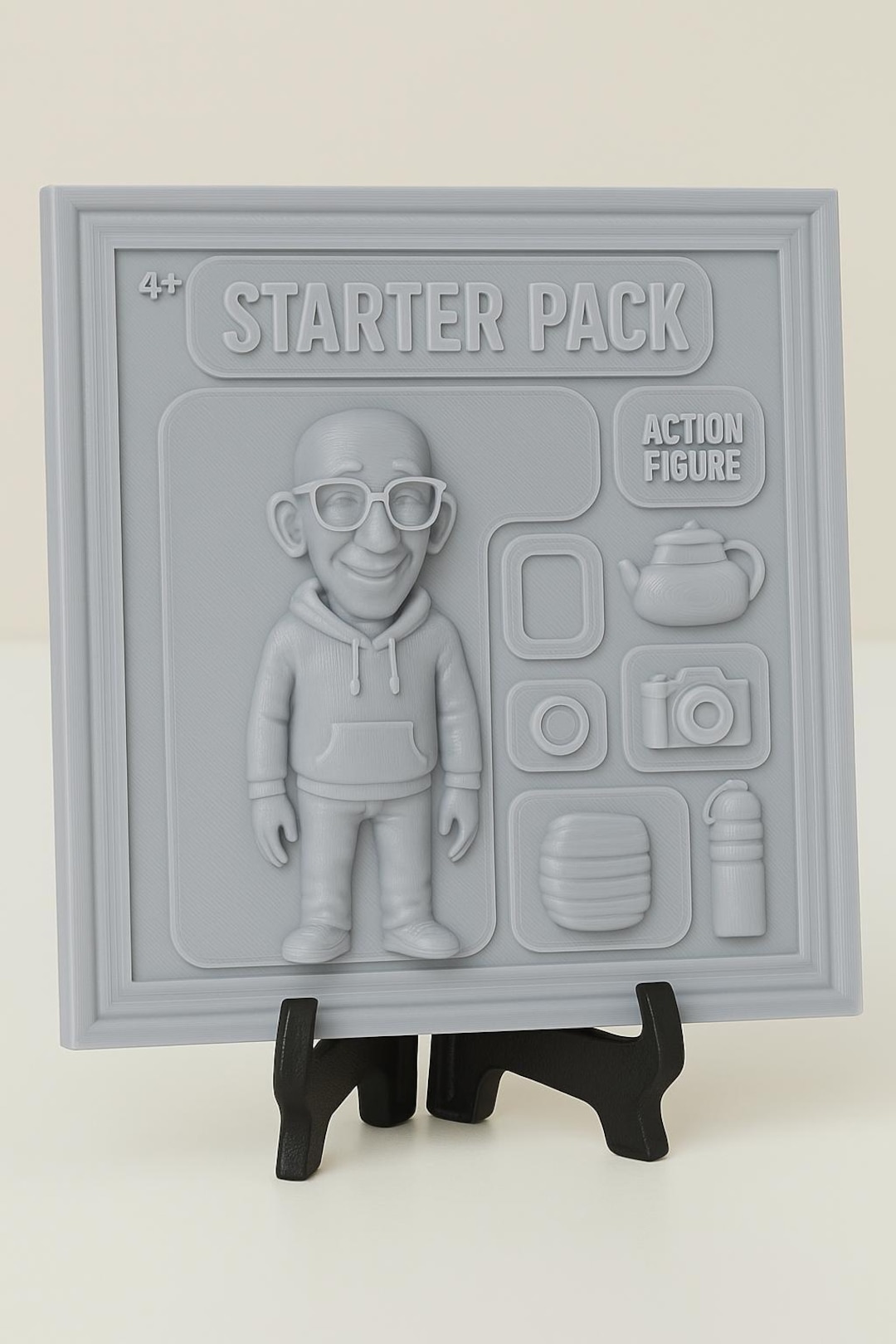 Personalized 3D Starter Pack – Custom-made Figurine From Your Photo – Painting Activity ...