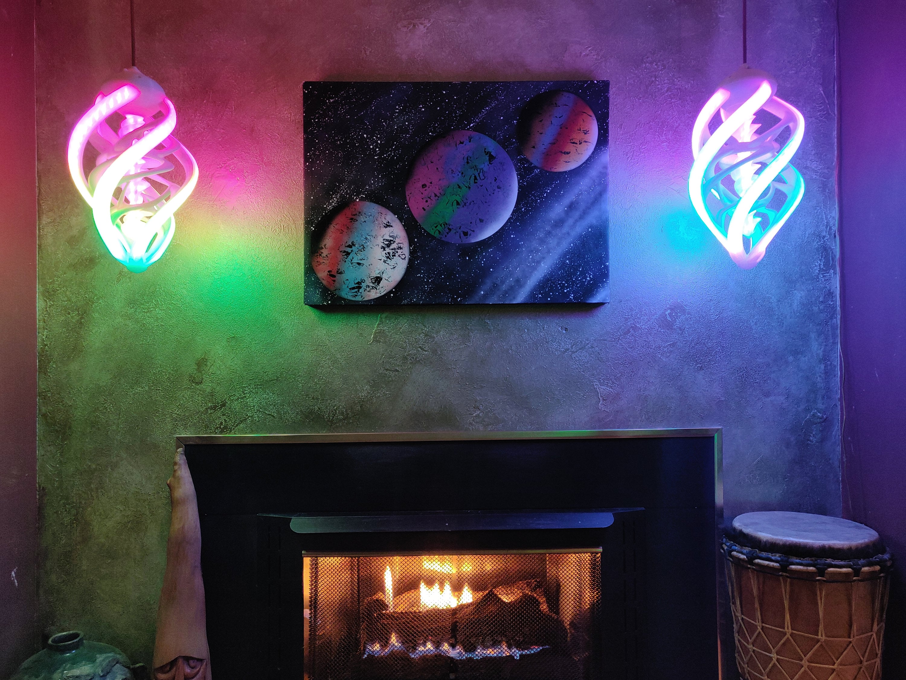 Andromeda Smart Multi-color Pendant Light - Etsy