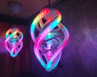 Futuristic Pendant Light - Etsy