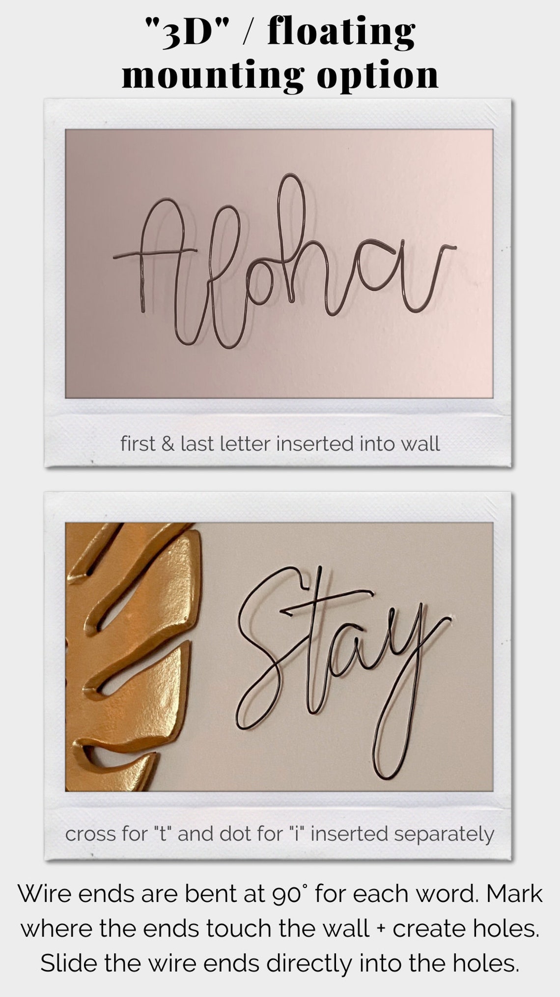 NYC Wire Words Wall Decor Wire Sign Wire Wall Art - Etsy