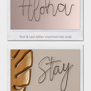 ONCE UPON A TIME | Large Wire Words Wall Decor | Wire Sign | Wire Art ...