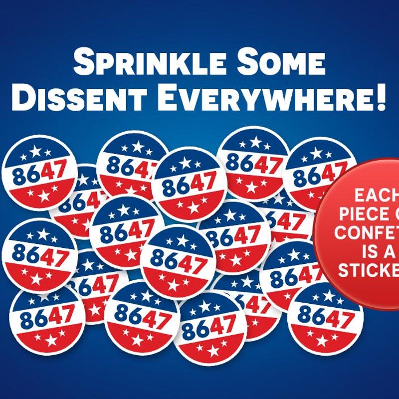 8647 Bumper Sticker - Etsy