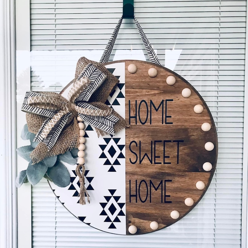 Aztec Door Hanger - Etsy