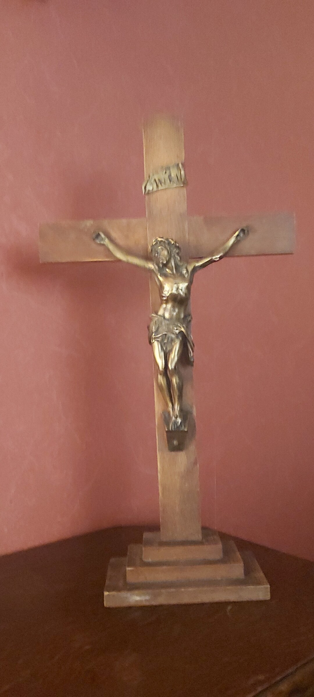 Large Wooden Crusifix. - Etsy