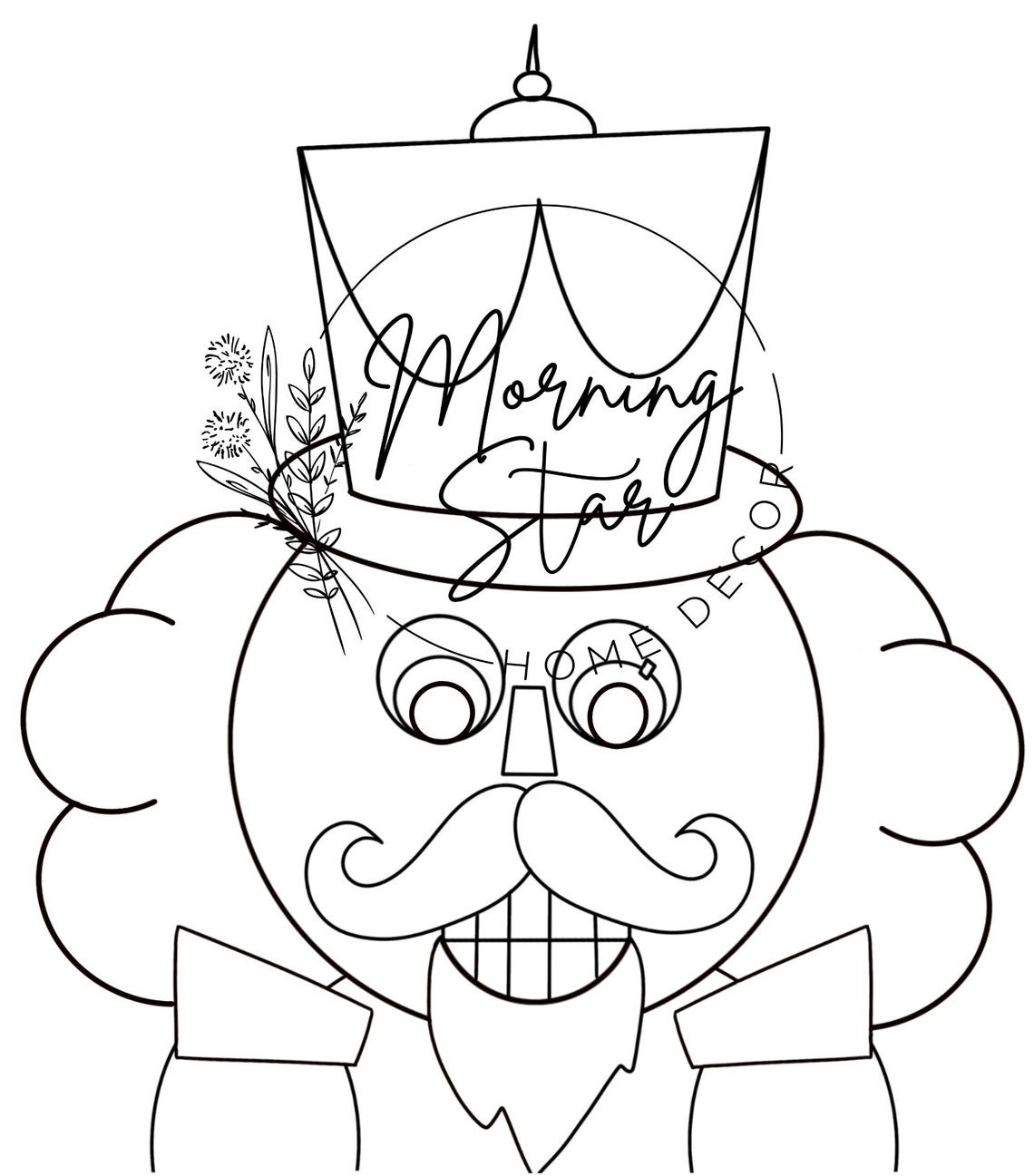 Nutcracker Scroll Saw Template - Etsy