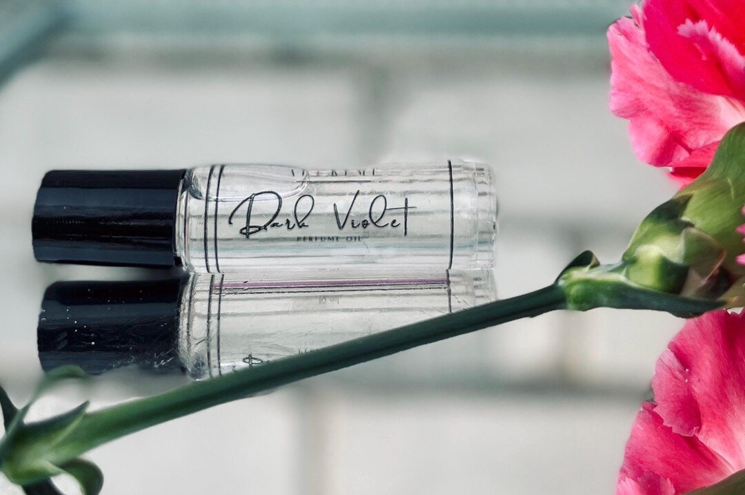 Dark Violet Perfume: Powdery Floral Wood Fragrance - Etsy