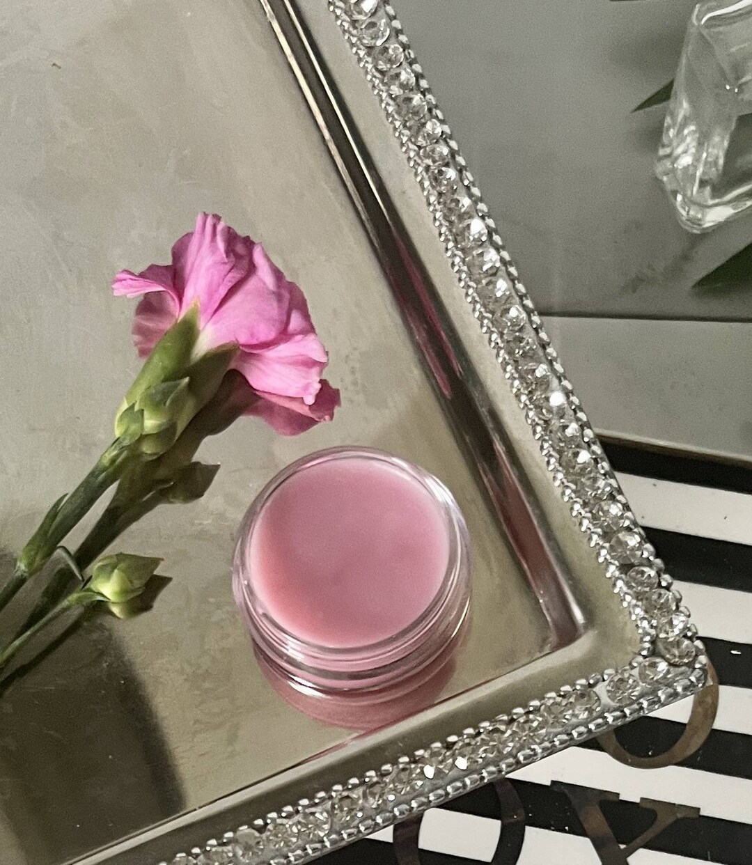 Soft Pink Tinted Lip Balm | Pink Organic Lip Stain | Pink Lip Tint - Etsy