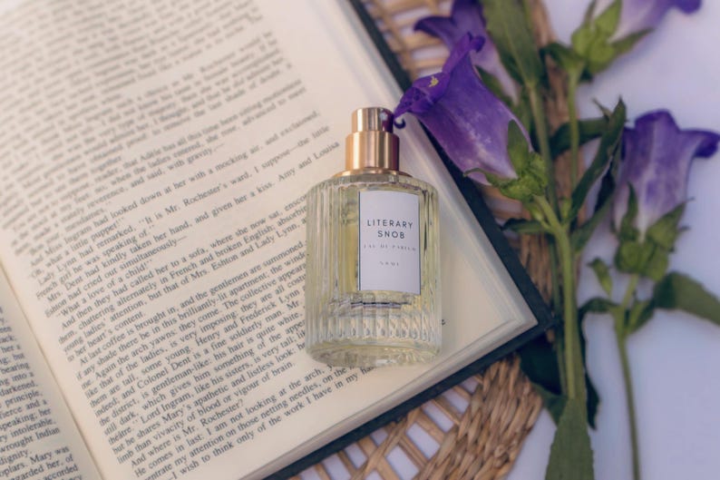 Literary Snob Perfume: Dark Academia Old Book Scent - Spray, Oil, or ...