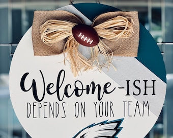 Philadelphia Eagles Porch Sign - Etsy