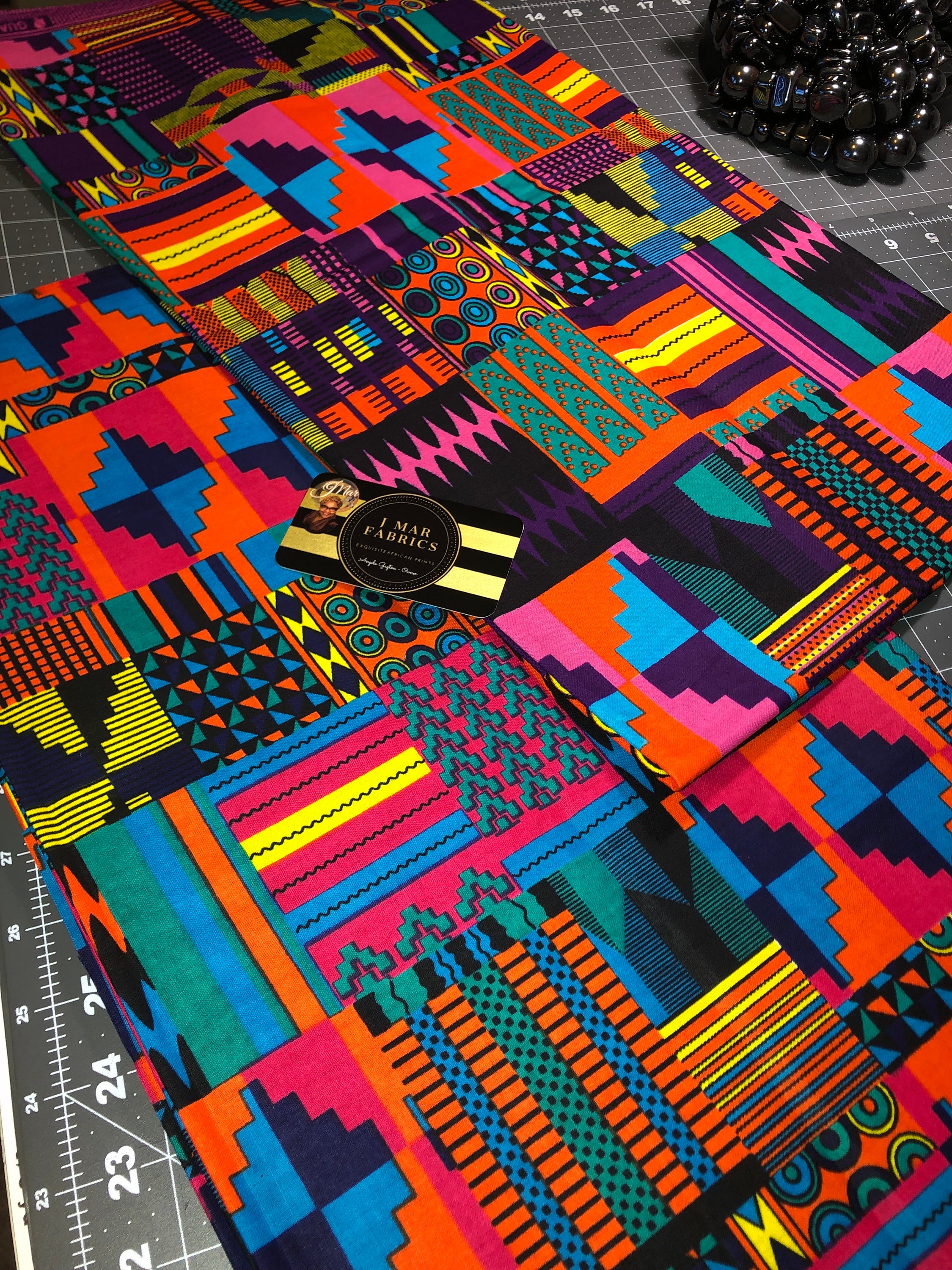 Azure Kente | Ankara Sold by Yard - Etsy