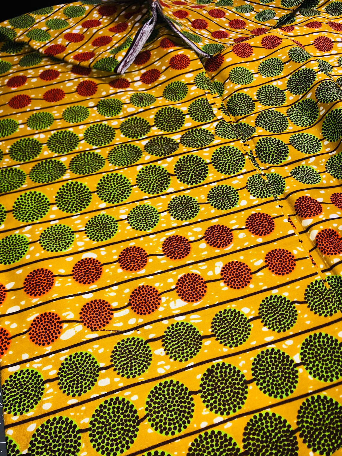 African Fabric %100 Woven Cotton Sold by Yard | Etsy