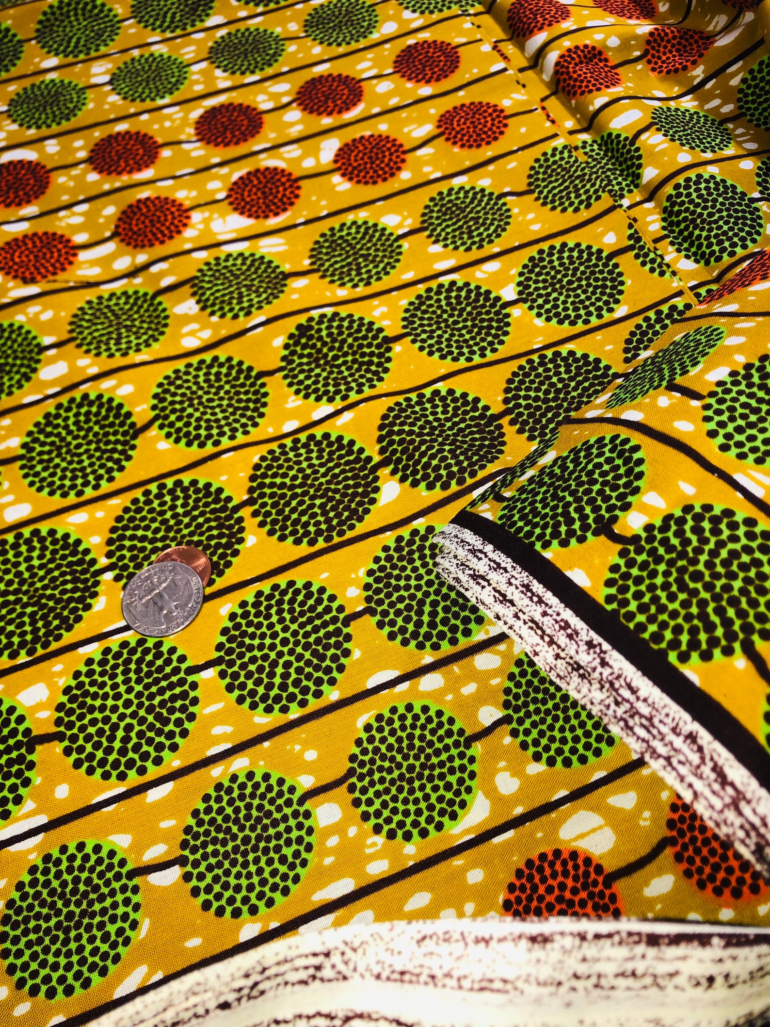 African Fabric %100 Woven Cotton, Sold by Yard - Etsy