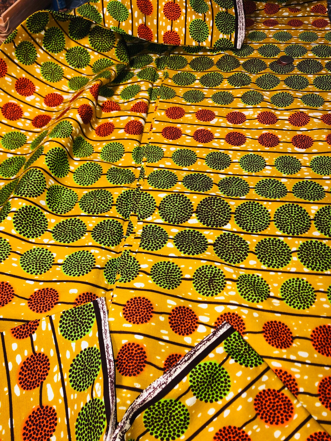 African Fabric | %100 Woven Cotton, Sold by Yard - Etsy